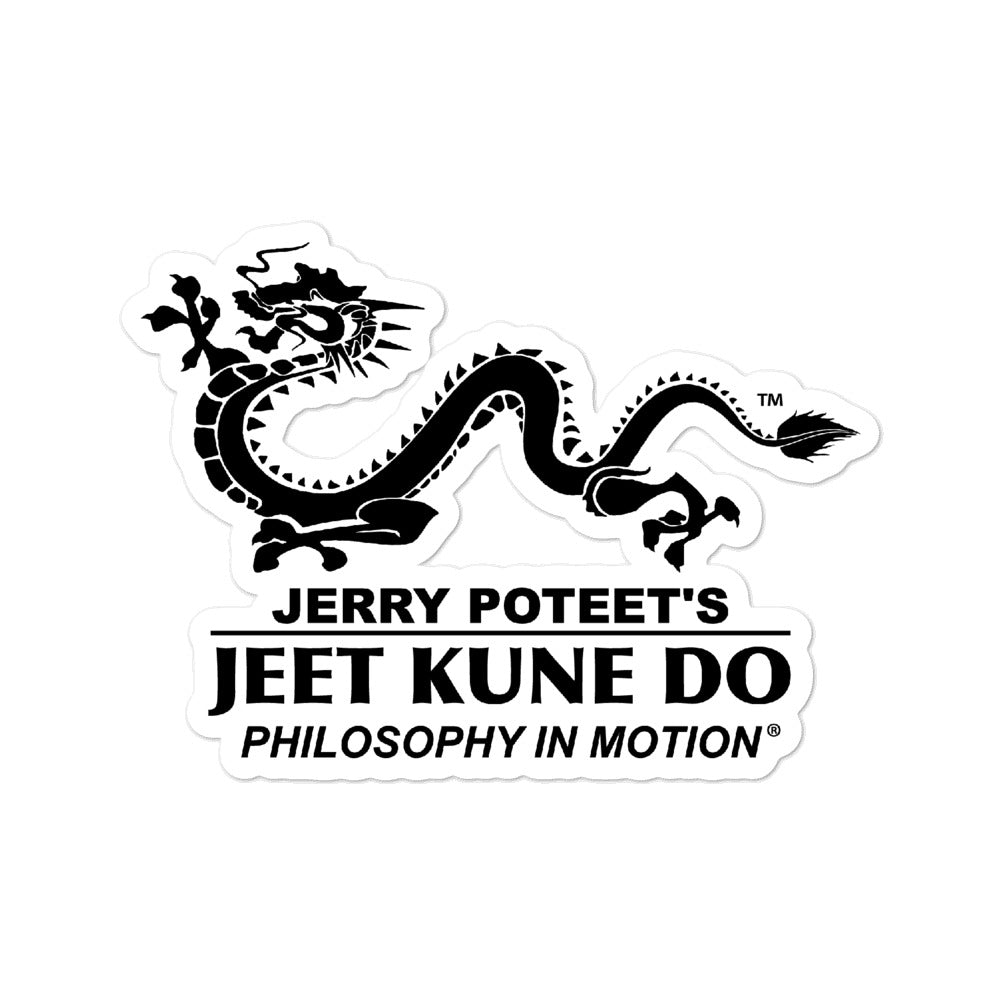 JPJKD Bubble-free stickers – Jerry Poteet's Jeet Kune Do™ Philosophy In ...